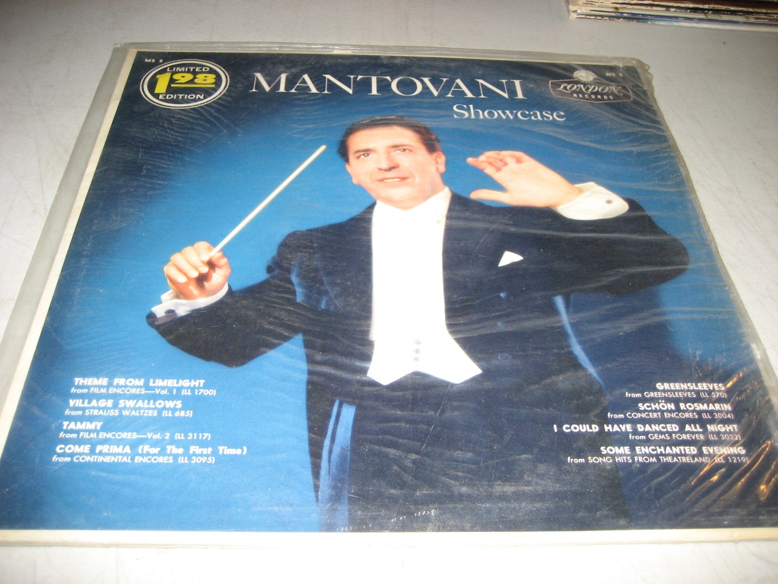 MANTOVANI & HIS ORCHESTRA SHOWCASE LP VG+ London MS5 1959 | eBay