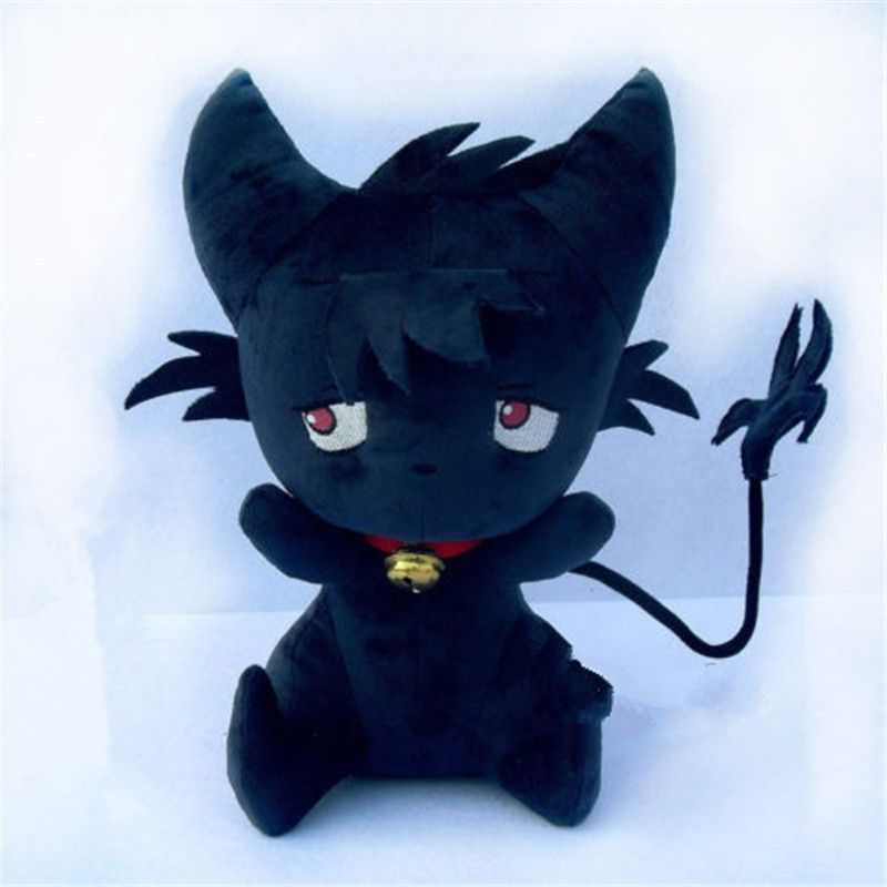 SERVAMP Shirota Mahiru Kuro Plush Doll Cute Black Cat SleepyAsh Cosplay ...