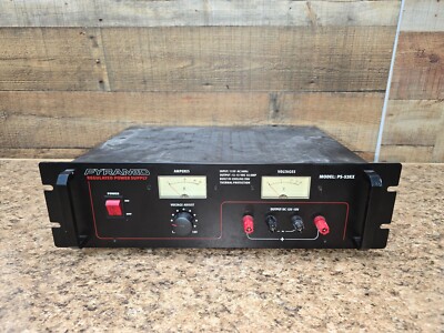 Pyramid PS-52KX Regulated 12-15v Power Supply Rack Mount - TESTED - GC ...