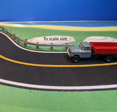 HO Scale Road Guardrail 25 inches, Easy to Install (New Longer design ...