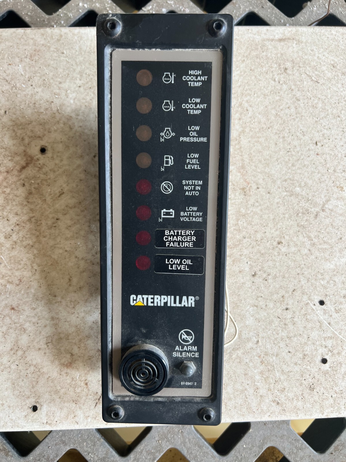 Used Caterpillar Remote Annunciator EMCP Control Panel | eBay