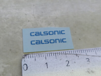 1/18 Décalcomanie Calsonic Decal Set | eBay