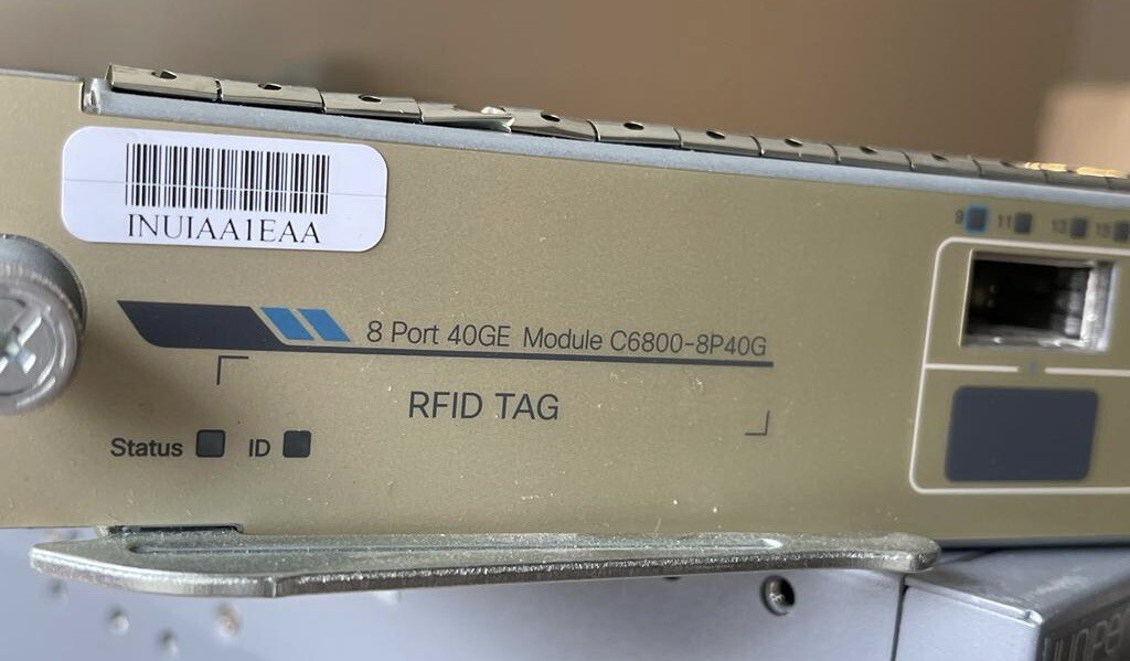 Cisco C6800-8P40G 8 Port 40G Module For 6800 Series Switch Two Years ...