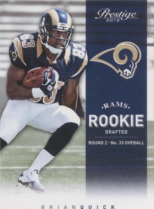 2012 Playoff Prestige Brian Quick #280 for sale | eBay