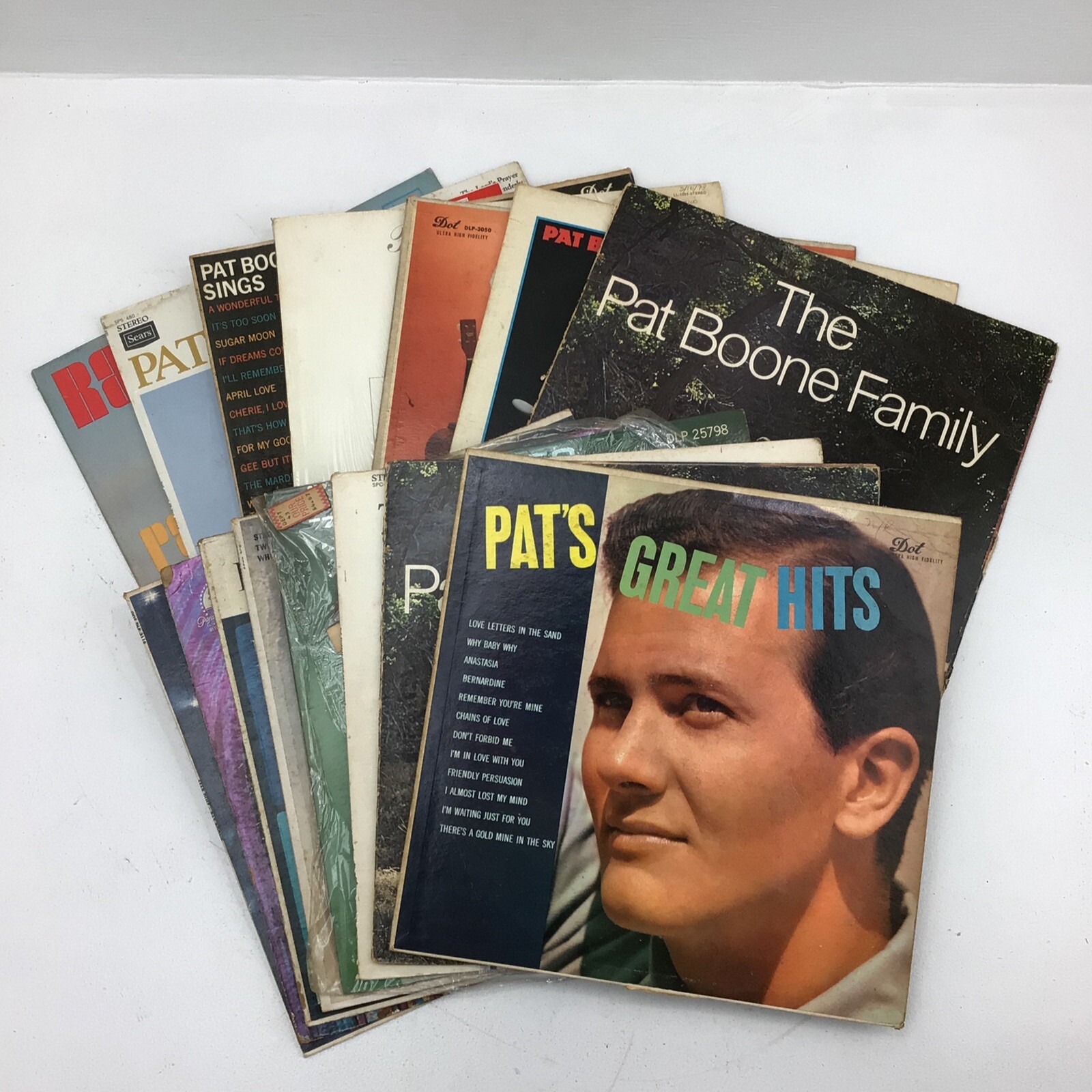 Lot of 15 Pat Boone Vinyl Records (Lot #58) | eBay