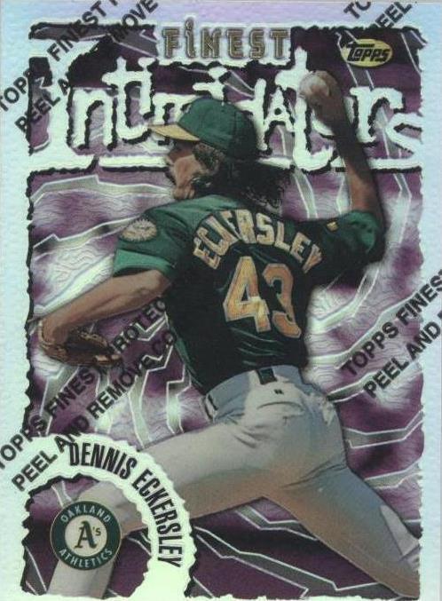 1996 Topps Finest - Dennis Eckersley #54 Refractor for sale online | eBay