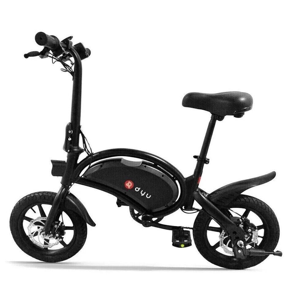 14-inch DYU D3F Folding Electric Bike Kugoo E-City Commuter Bicycle ...