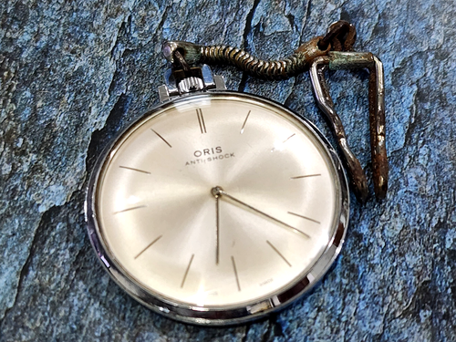 Rare Pocket Watch Oris Anti-Shock 17 Jewels Swiss Made. | eBay