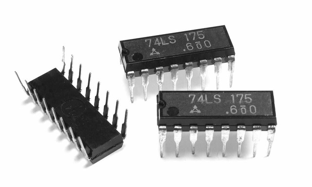 74LS175 (SN74LS175N) HEX/QUADRUPLE D-TYPE FLIP-FLOPS 74LS175 IC (2 ...