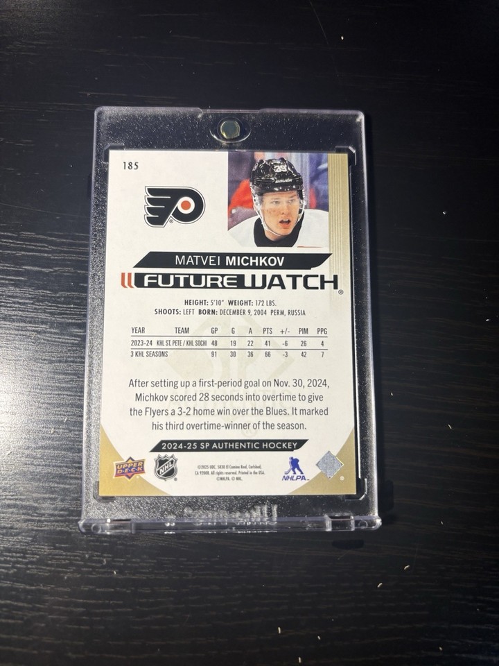 Matvei michkov Future watch /99 sp authentic 24-25 | eBay