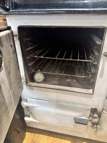 Vintage AGA Rayburn Supreme/Nouvelle - Solid Fuel Oven - White - boiler ...