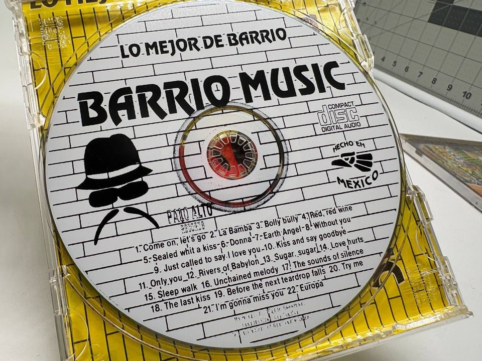 Lo Mejor De Barrio Music [CD] Ritchie Valens, Santo & Johnny, Santana ...