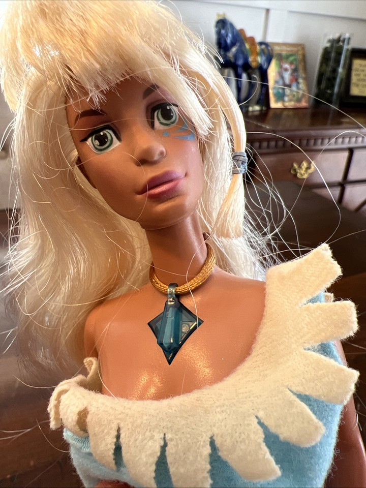 2000 Disney's Atlantis Lost Empire Crystal Princess Kida Doll Mattel ...