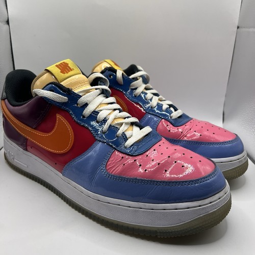 Nike Undefeated x Air Force 1 Low Total Orange Sz-12 DV5255-400 Patent ...