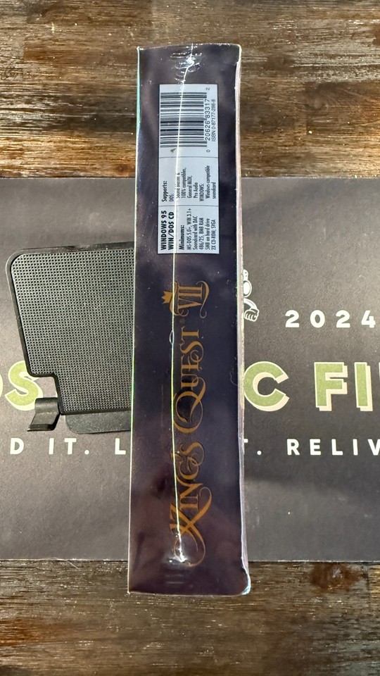 King’s Quest VII Windows 95 / MS-DOS CD-ROM Factory Sealed Near Mint ...