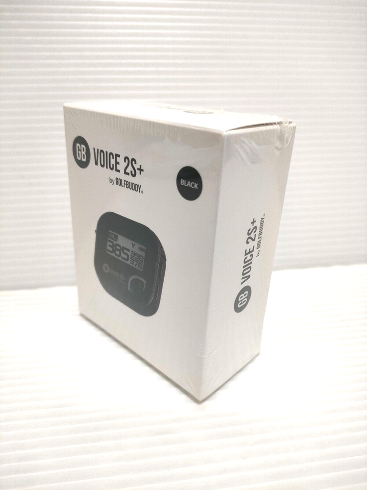 GolfBuddy Voice 2S+ Talking GPS Golf Rangefinder Navigation Black USB ...