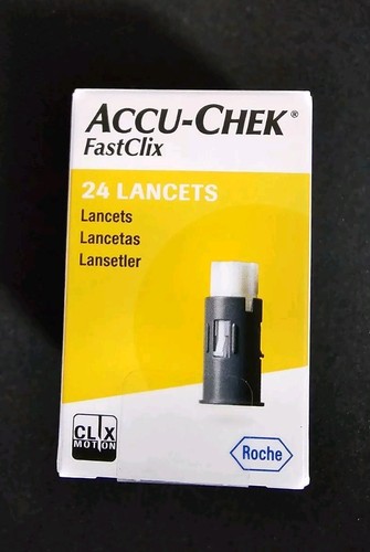 Accu-Chek FastClix 24 Lancets Blood Glucose Accuchek Aussie Stock ...