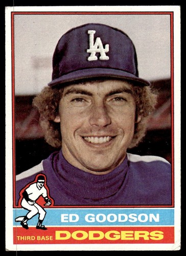 1976 Topps Ed Goodson #386 Los Angeles Dodgers Baseball Card | eBay