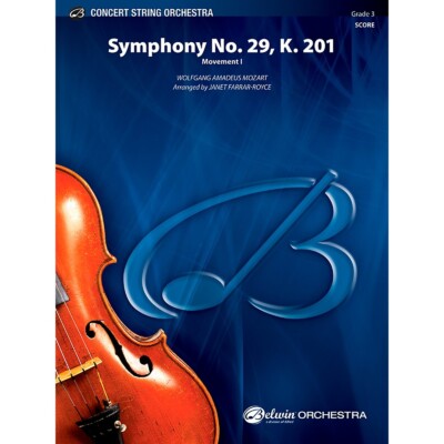 Alfred Symphony No. 29, K. 201 Concert String Orchestra Grade 3 Set | eBay