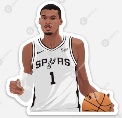 San Antonio Spurs Wemby MAGNET - NBA Premium Vinyl Victor Wembanyama | eBay