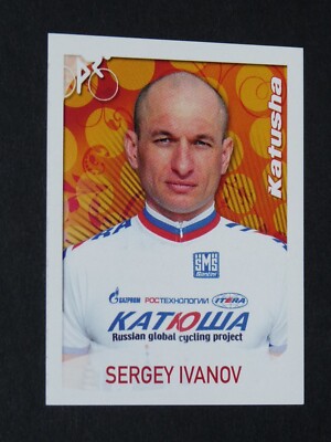#160 SERGEY IVANOV KATUSHA CYCLISME PANINI SPRINT 09 TOUR FRANCE | eBay