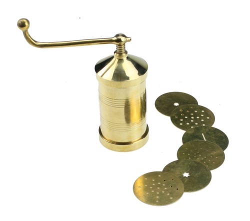 Brass Gold Manual Sev Sancha Pasta Maker High Quality | eBay
