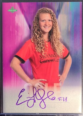 EMILY OGLE 2021 PARKSIDE NWSL VOL 2 SIGNATURE SERIES PURPLE INK AUTO ...