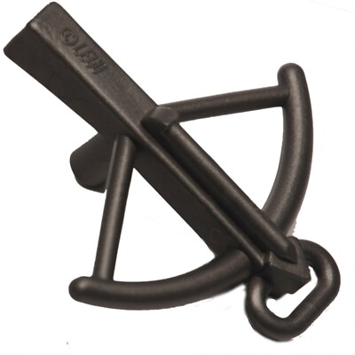 NEW LEGO - Weapon - Crossbow Pearl Dark Gray x 1 - 5373 7041 7078 7090 ...