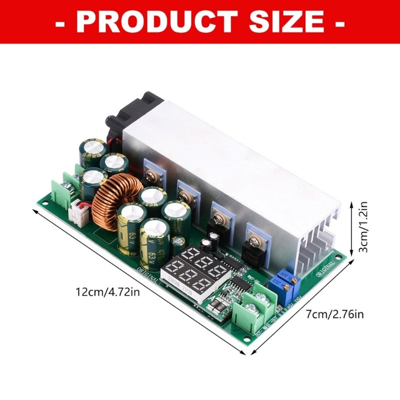 600W Adjustable Stepping Down Power Module Wide Input 12V to 80V 20A Output | eBay UK