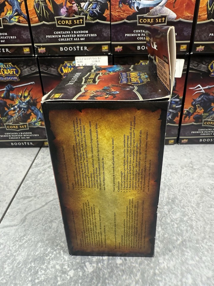 (1) World of Warcraft Miniatures Game - Core Set Booster Box - New ...