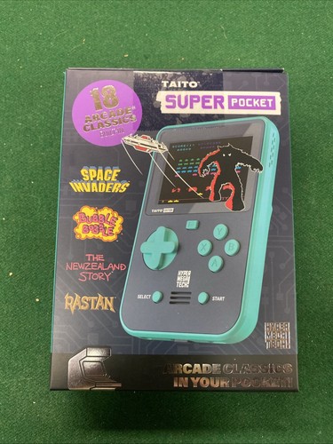 Hyper Mega Tech! Taito Super Pocket Retro System BRAND NEW Authentic | eBay