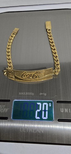 10k Gold Coca Cola Bracelet 20 Grams | eBay