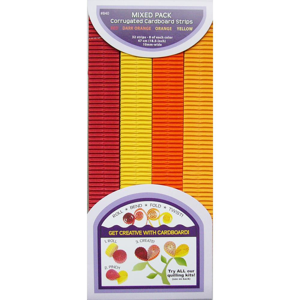 1/2" CORRUGATED CARDBOARD STRIPS-Quilled/Quilling Crimped Paper Craft ...