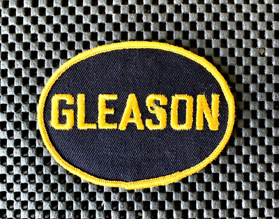 GLEASON EMBROIDERED SEW ON ONLY PATCH TOTAL GEAR SOLUTIONS 4" x 3" | eBay
