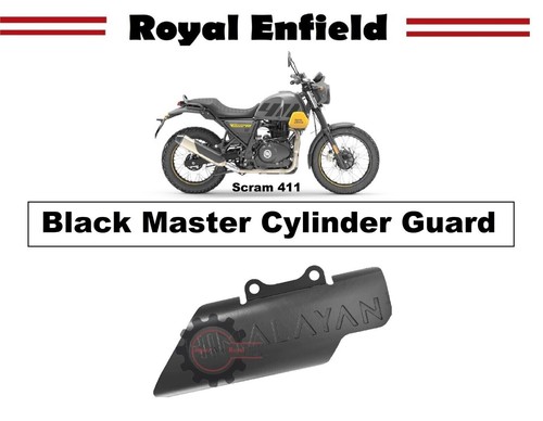 Royal Enfield Black Master Cylinder Guard fit for Scram 411 | eBay ...