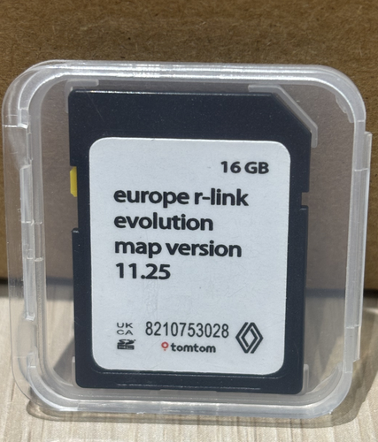 RENAULT R -LINK NAVIGATION SAT NAV SD CARD EUROPE 2024-2025 8210753028 ...