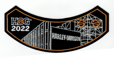 2022 HOG Membership Rocker Patch HARLEY DAVIDSON OWNERS GROUP HD MC ...