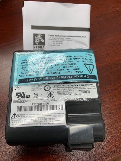 Zebra P1040687 5200mAh Lithium-ion Printer Battery for sale online | eBay