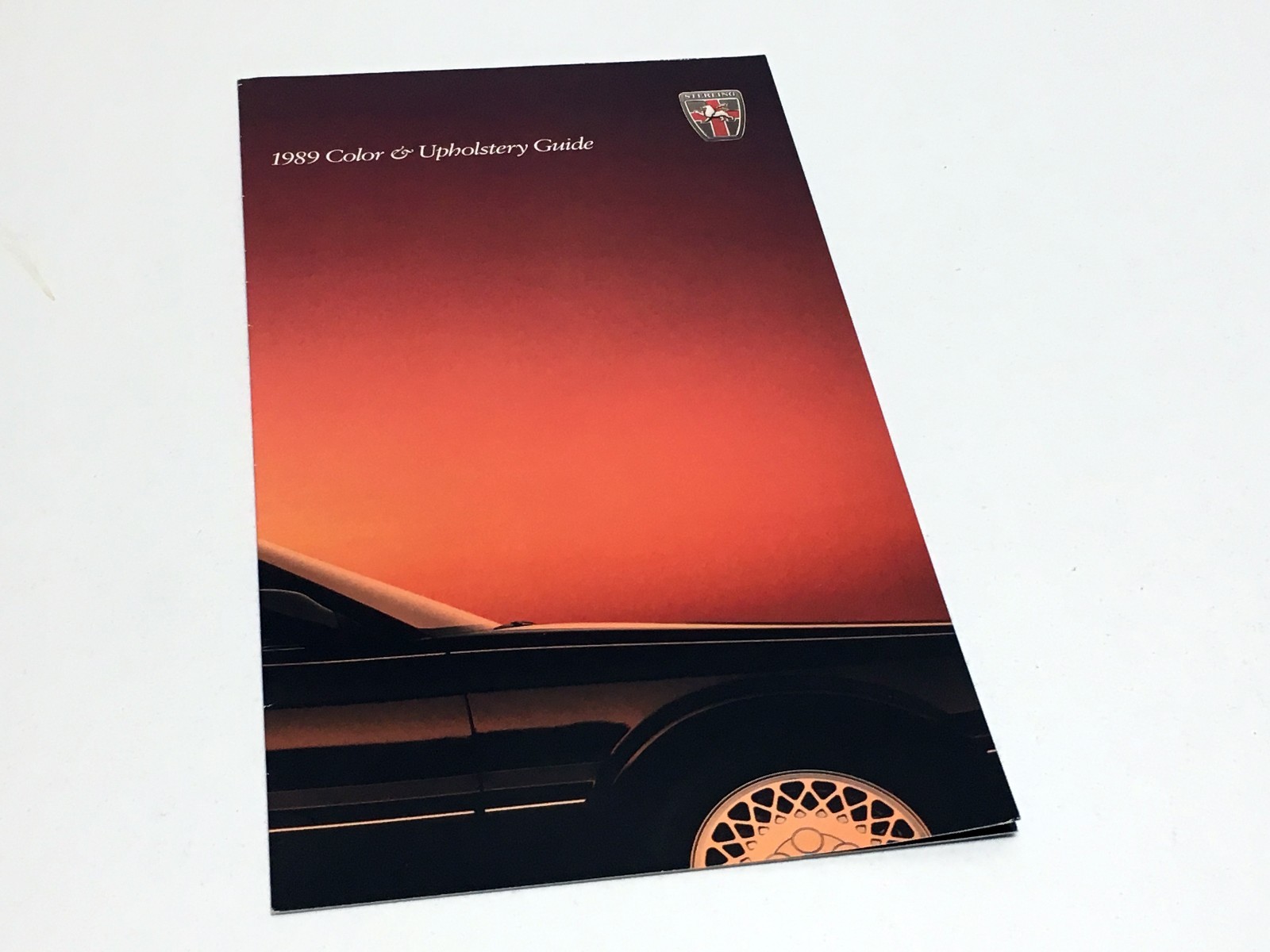 1989 Sterling 827 S 827 SL 827 SLi Color & Upholstery Guide Brochure | eBay