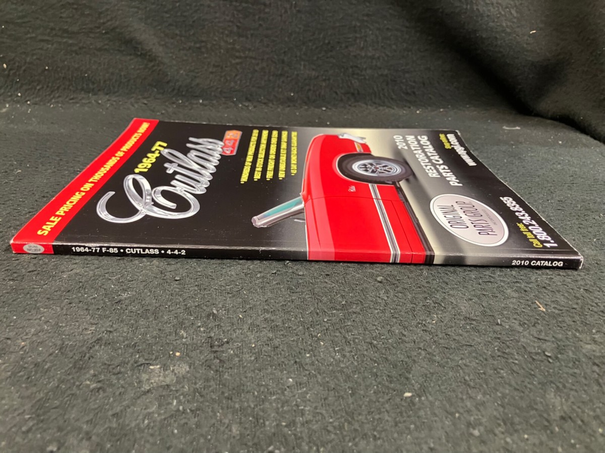 Oldsmobile Cutlass Restoration Parts Catalog