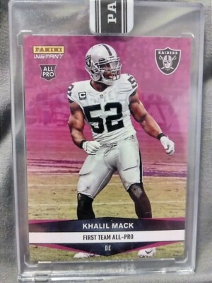 2016 Panini Instant Khalil Mack First Team All-Pro Purple Parallel #ed ...