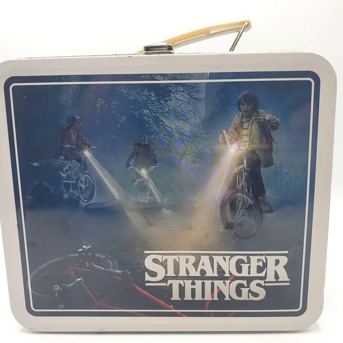 Vintage Loungefly Stranger Things Lunch Box Metal Rare Collectible ...