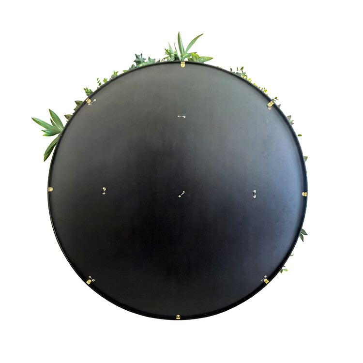 YES4HOMES Artificial Green Wall Plant Panel Disc Garden Flower Art ...