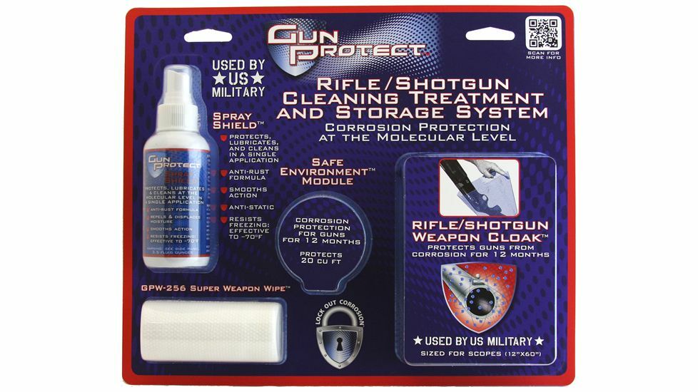 Gun Protect GPK-RS Rifle/Shotgun Cleaning Treatment & Storage System ...