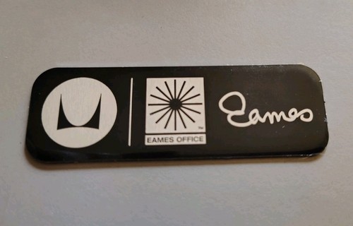 AUTHENTIC HERMAN MILLER EAMES LABEL TAG | eBay