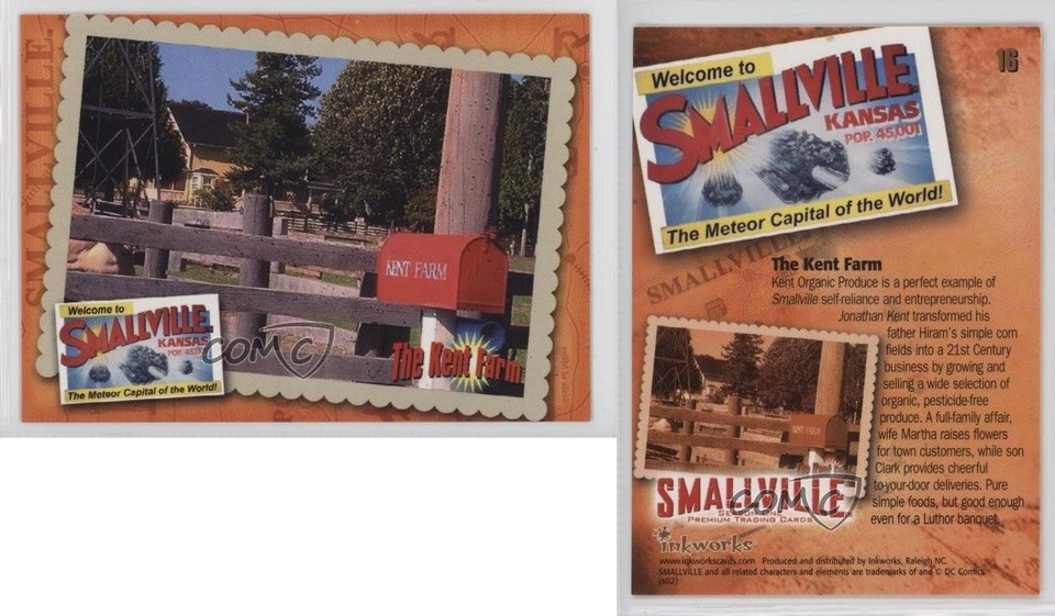 2002 Inkworks Smallville Season 1 The Kent Farm #16 1j1e | eBay
