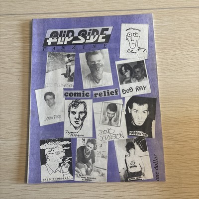 FLIPSIDE ISSUE #33 FANZINE MAGAZINE ZINE PUNK MAD MARC RUDE RAYMOND ...
