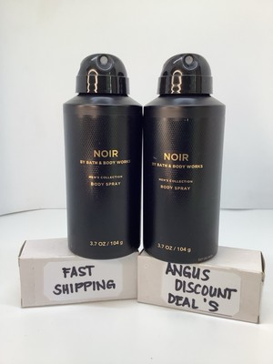 Bath & Body Works “TWO PACK” NOIR Body Spray for Men 3.7 OZ NEW! | eBay