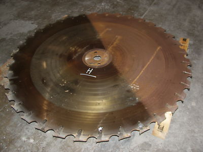 CIRCULAR SAW BLADE H, 60" DIA, 36 TEETH, 2-3/8" BORE, 1/4" THICKNESS | eBay