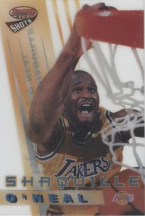 1996-97 Bowman's Best - Shots Shaquille O'Neal #BS3 Refractor for sale ...
